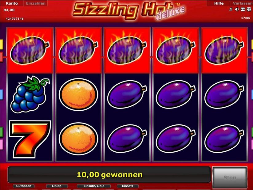 Sizzling Hot online oder Sizzling Hot in der Spielbank, was ist besser?